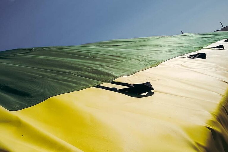 GORE® Cover: Reduction of Odors and Greenhouse Gases with Membrane Cover