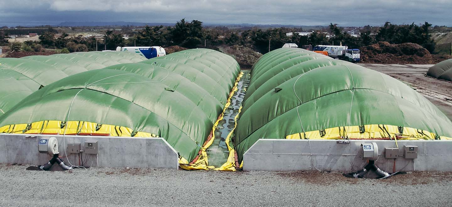 GORE® Cover: Reduction of Odors and Greenhouse Gases with Membrane Cover